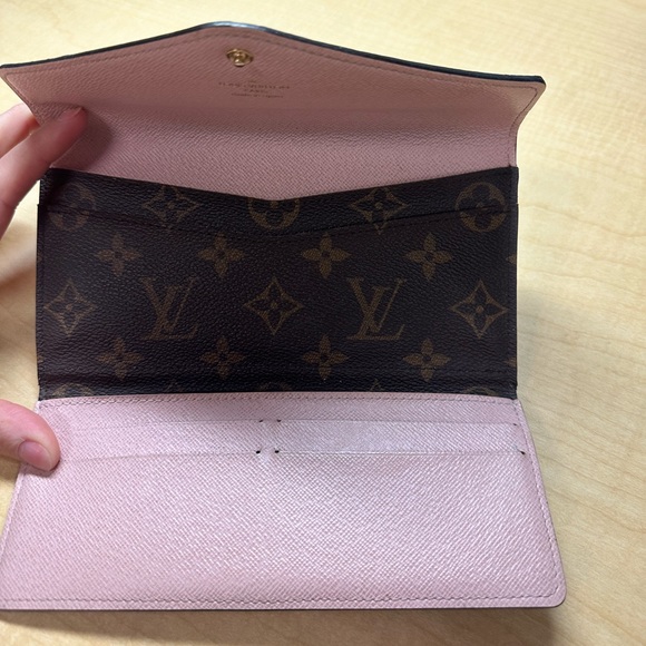 Louis Vuitton | Bags | Louis Vuitton Pink Wallet | Poshmark